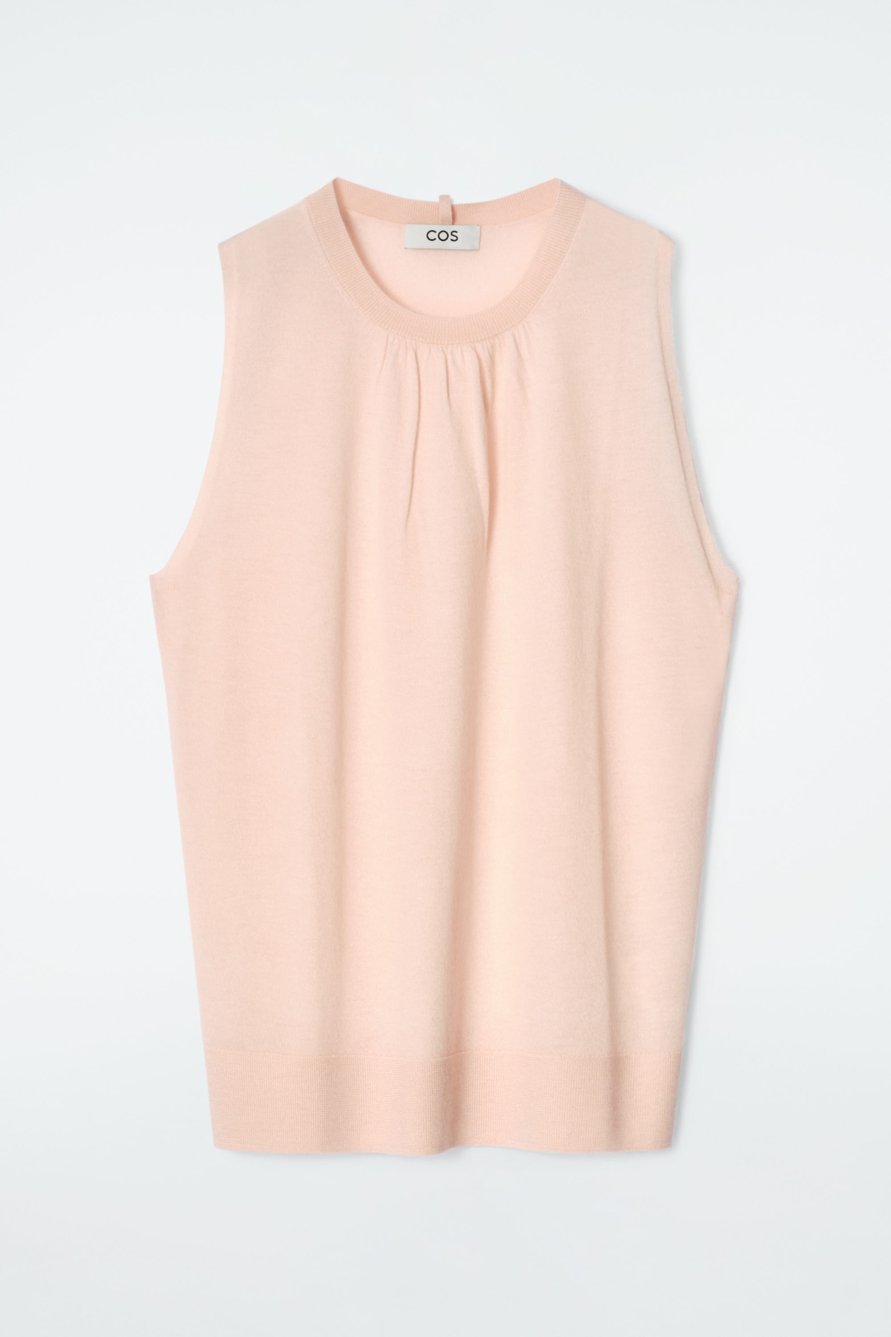 FINE CASHMERE VEST - SOFT TERRACOTTA | COS GB