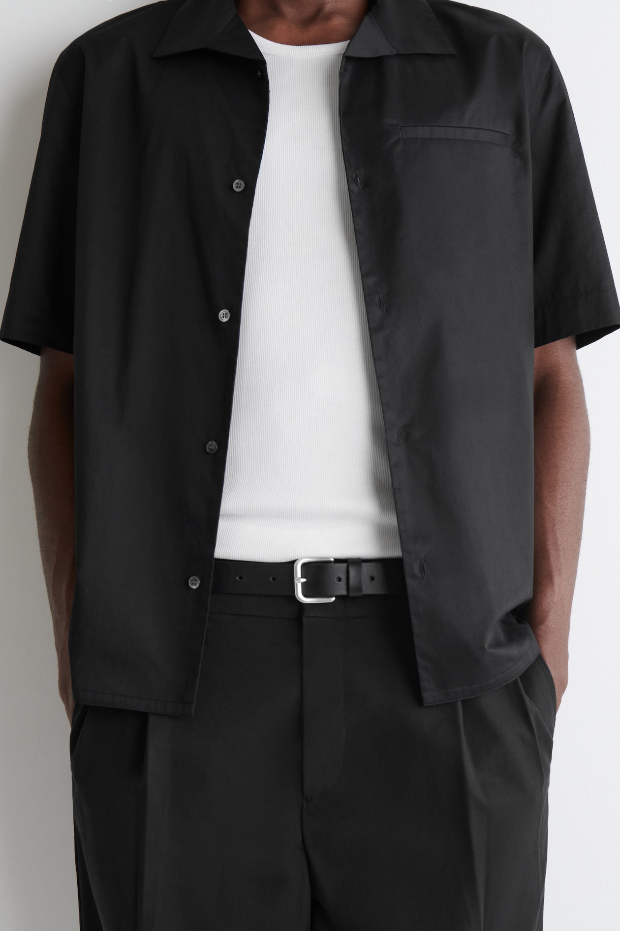 LEATHER BELT - BLACK | COS