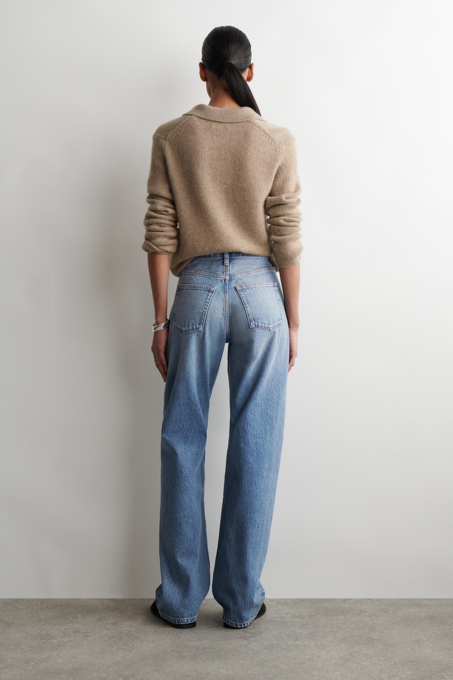 CHORD STRAIGHT-LEG JEANS - FADED BLUE | COS US