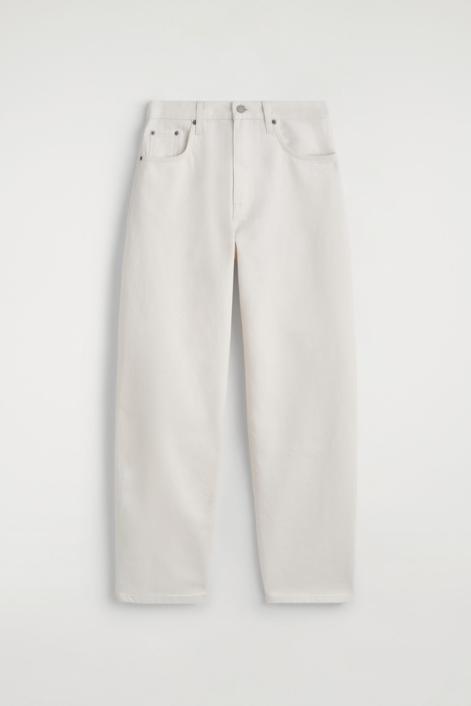 BAY BARREL-LEG JEANS - WHITE | COS US