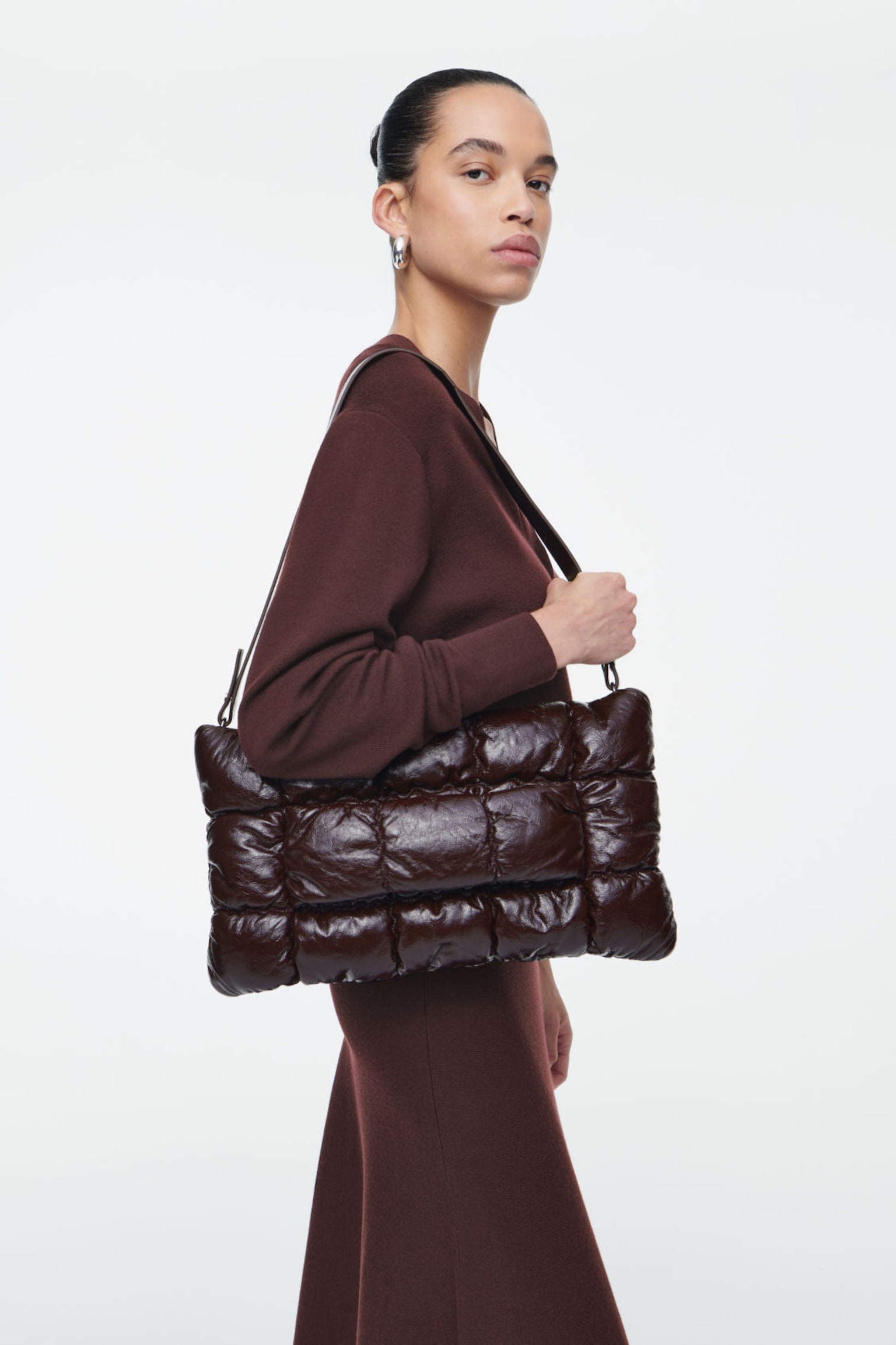 The COS quilted bag collection: oversized, micro & mini | COS